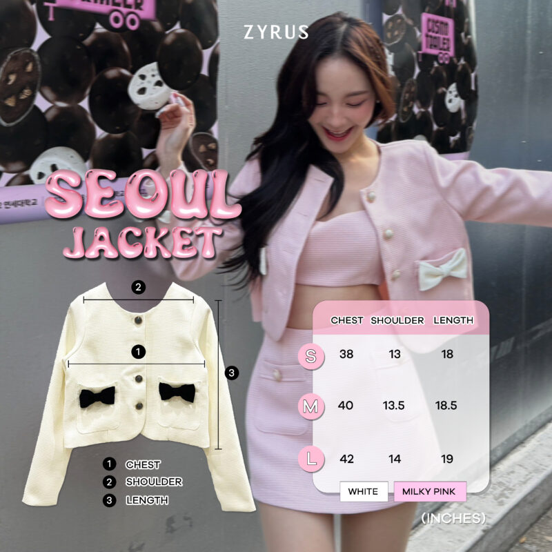 ZYRUS – SEOUL JACKET – Chananya Official
